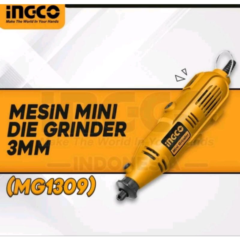 Jual Mesin Rotary Tool Die Grinda Grinder INGCO MG1309 Gerinda Bor ...