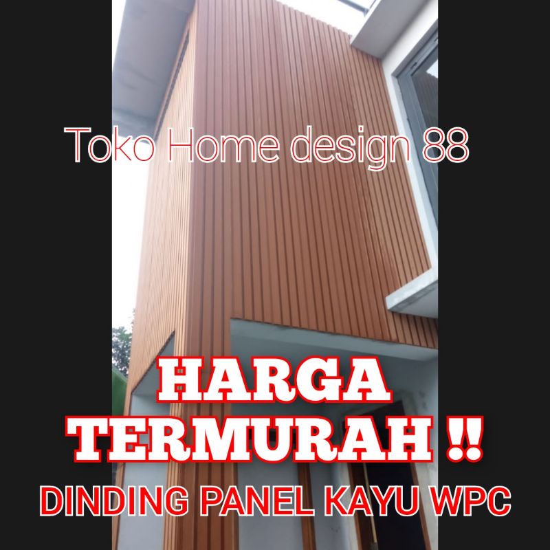 Jual dinding kayu wpc dinding panel dinding wpc wall panel | Shopee ...