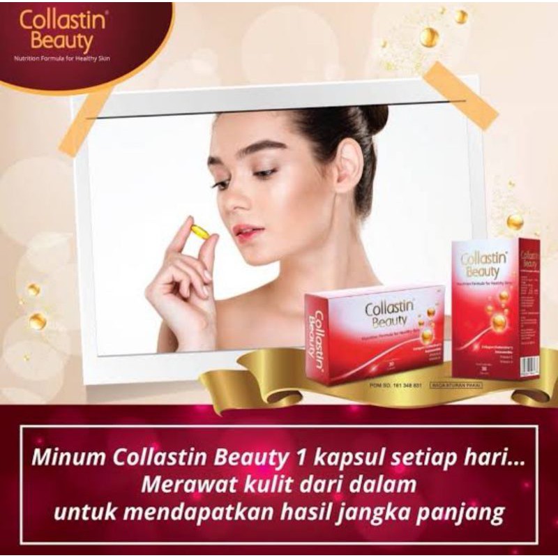 Jual Colastin Beauty Isi 30 capsules nutrition formula for healthy skin ...
