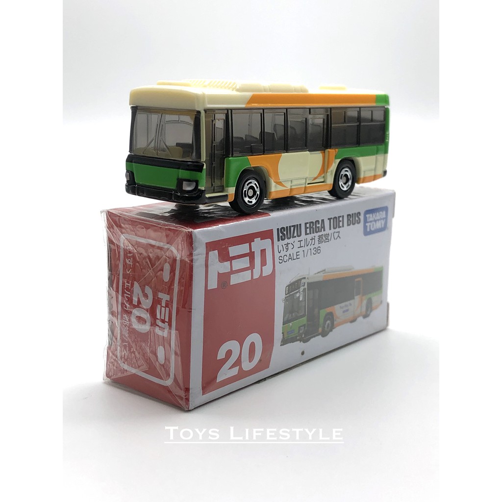 Jual Tomica Diecast 20 Isuzu Erga Toei Bus Indonesia|Shopee Indonesia