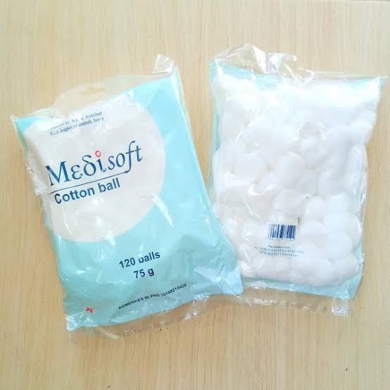 Jual MEDISOFT / Onemed Cotton Ball Baby Kapas Bola Bayi - Isi 120 balls ...