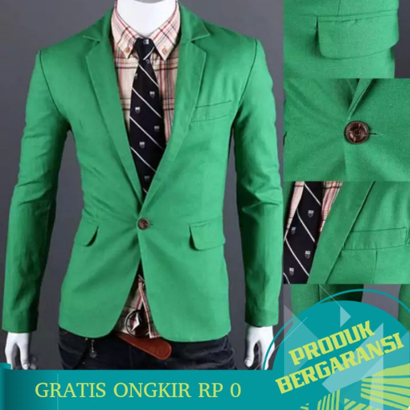 Jual Jas Pria - Jas Casual Slimfit Design - Jas Single Button - Jas Party - Jas Hangout - Jas ...