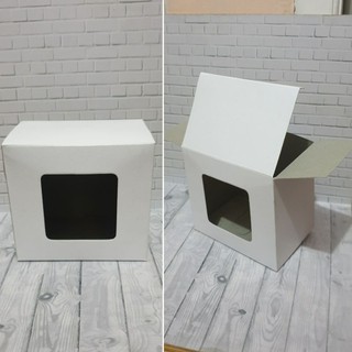 Jual Dus Mug standar 11 oz jendela bahan duplex warna putih | Shopee ...