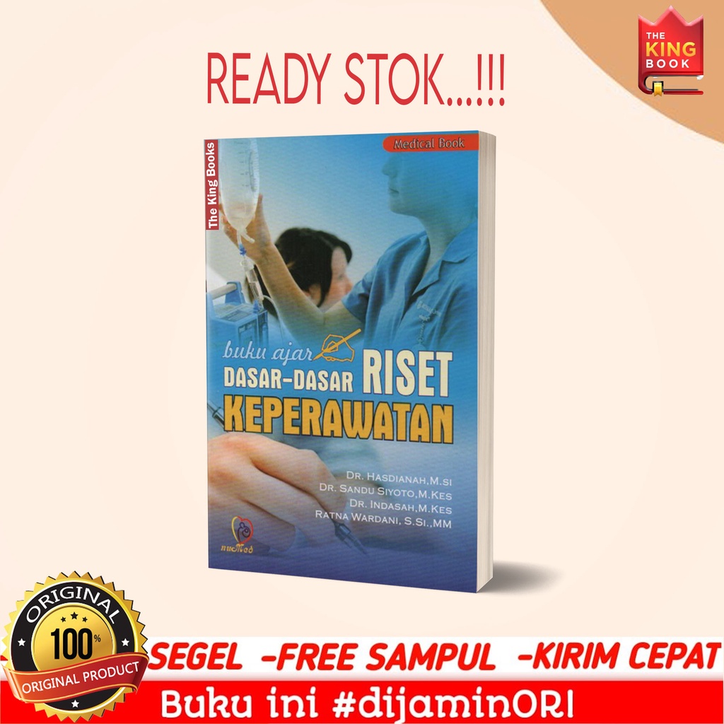 Jual Buku Ajar Dasar-Dasar Riset Keperawatan | Shopee Indonesia