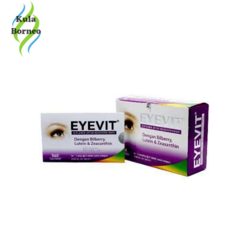 Jual Eyevit Tablet 1 Amplop 6 Tablet - Vitamin untuk Mata | Shopee ...