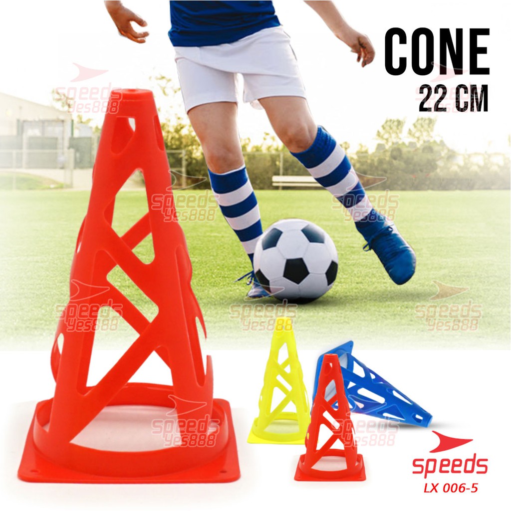 Jual SPEEDS Cone Kerucut Berlubang Untuk Latihan Olahraga Futsal /Sepak ...