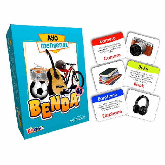 Jual Kidsmart Flash Card (Benda) | Shopee Indonesia