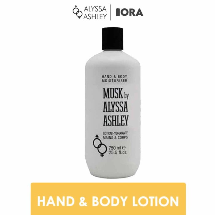 Jual Musk By Alyssa Ashley Body Lotion Original 750ml - Moisturiser ...