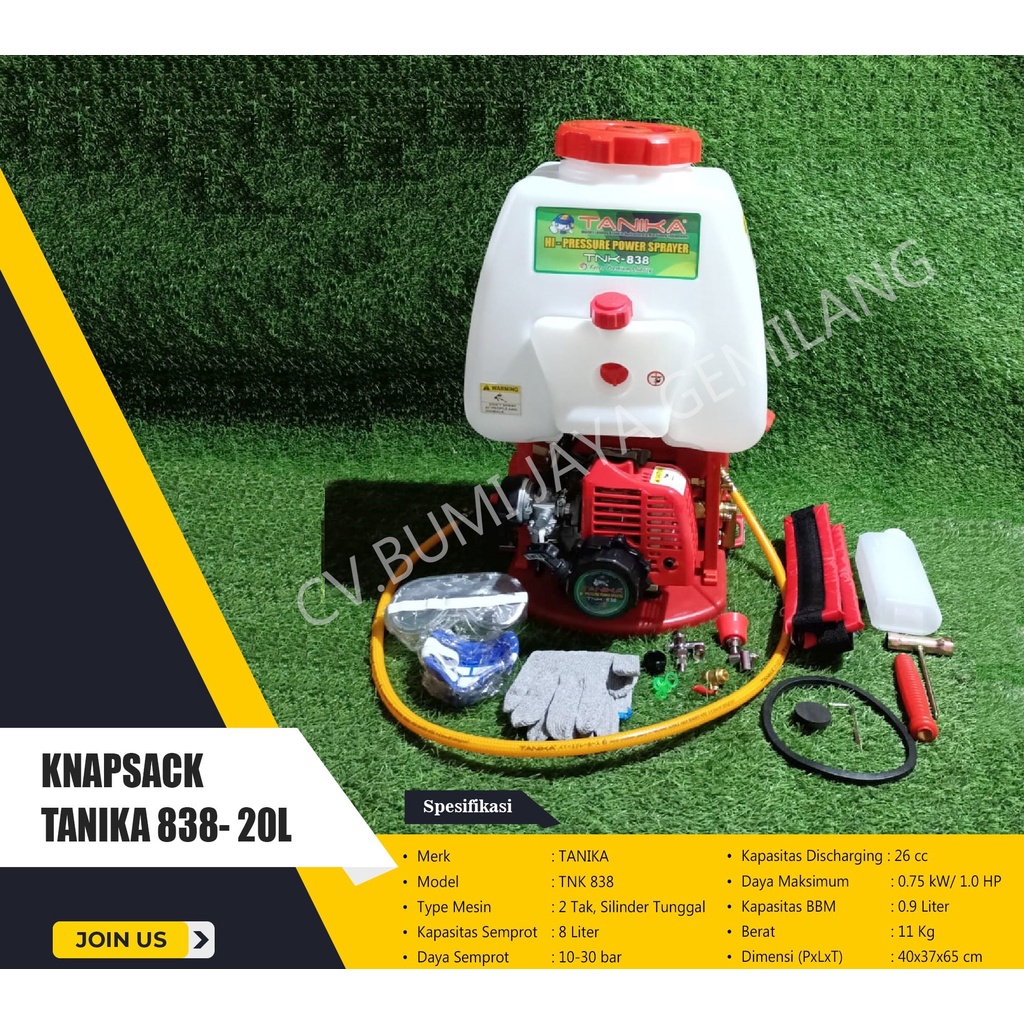 Jual MESIN SEMPROT HAMA TANIKA 838-20L | Shopee Indonesia