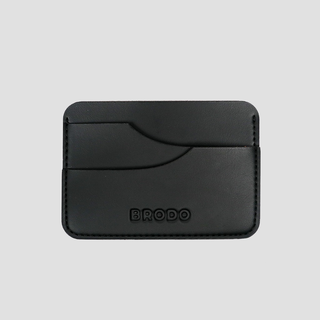 Jual BRODO - Dompet Tapper Card Wallet Black | Shopee Indonesia