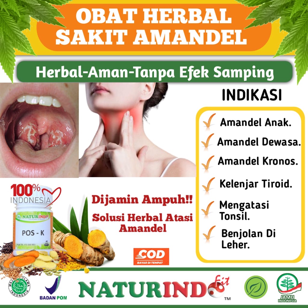 Jual Obat Amandel Paling Ampuh Obat Amandel Obat Radang Amandel Obat ...
