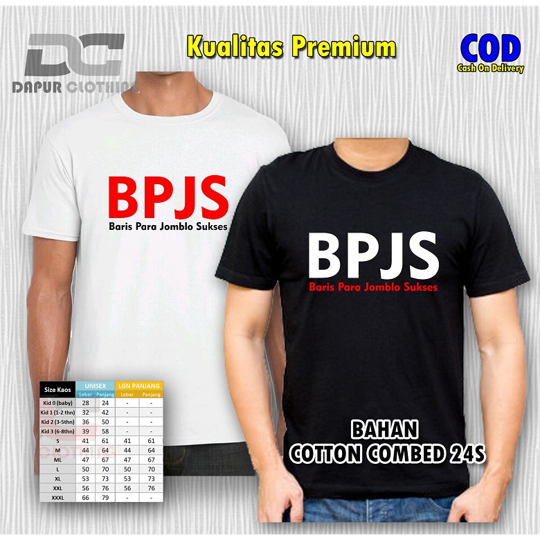 Jual KAOS BAJU BPJS - BAJU PARODI BPJS - BISA DESIGN CUSTOM SENDIRI ... Jual KAOS BAJU BPJS - BAJU PARODI BPJS - BISA DESIGN CUSTOM SENDIRI ...