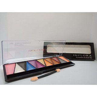 Jual IMPLORA EYESHADOW & BLUSH ON ( 7669D ) | Shopee Indonesia