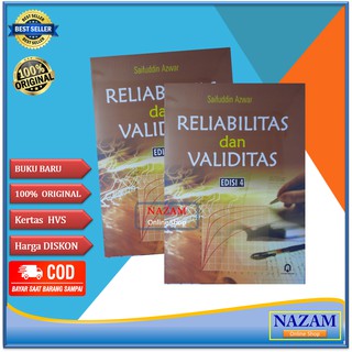 Jual Buku Reliabilitas dan Validitas - EDISI ke 4 oleh Saifuddin Azwar ...