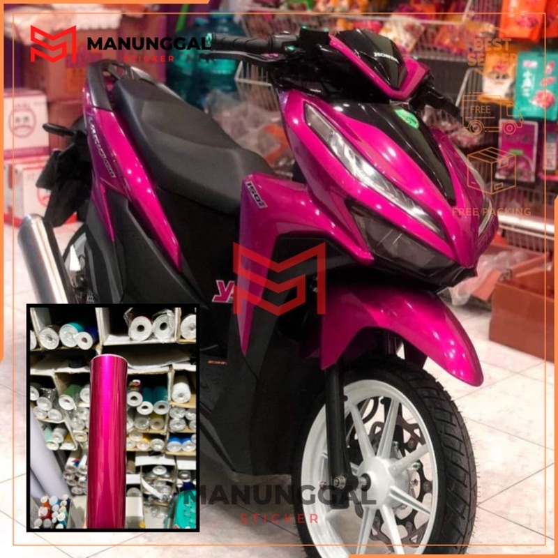Jual Skotlet pink magenta candy untuk body motor | Shopee Indonesia