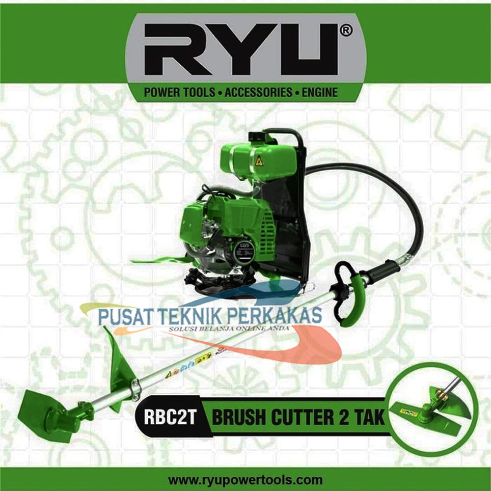 Jual BRUSH CUTTER RYU 2 TAK / PEMOTONG RUMPUT 2 TAK - Mesin potong ...