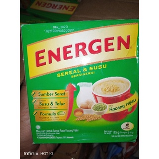 Jual Energen Box All Varian isi 5 Sachet Kemasan Besar | Shopee Indonesia
