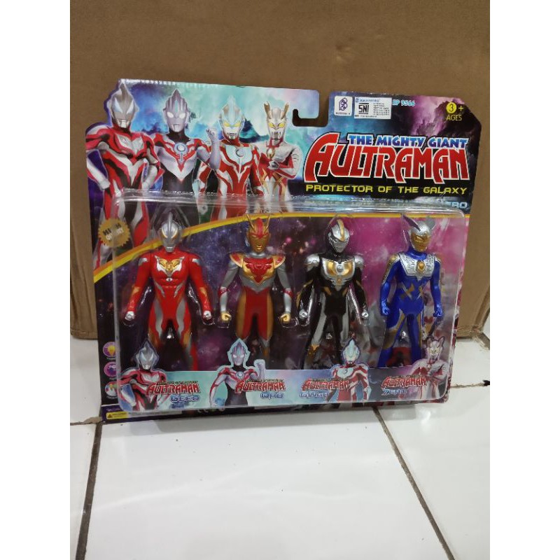 Jual Robot Ultraman Isi 4 - Mainan Robot Ultramen | Shopee Indonesia