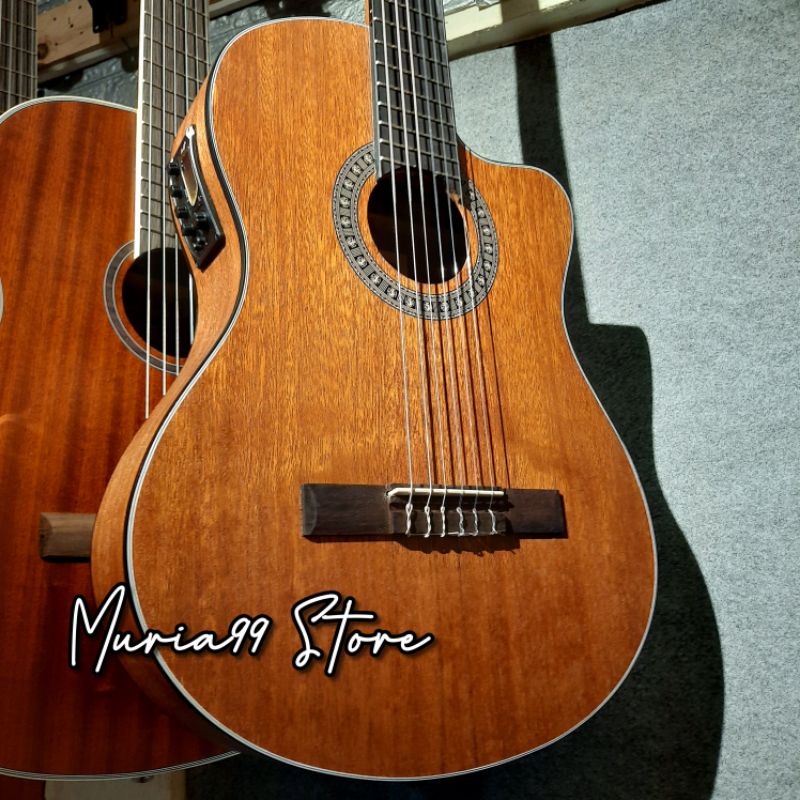 Jual Gitar Cowboy Klasik Cowboy Nilon CGC 100 NS Akustik Elektrik AW | Shopee Indonesia