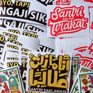 Jual Sticker Pack Sandangan Santri | Shopee Indonesia