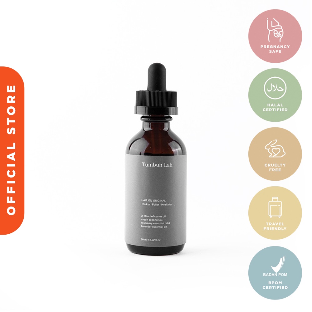 MSBB - Tumbuh Lab Hair Oil Original 60ML - My Skin But Better