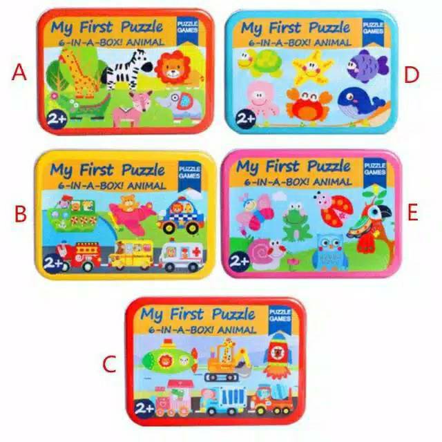 Jual Puzzle Kayu / My First Puzzle - Shapes Puzzle | Shopee Indonesia