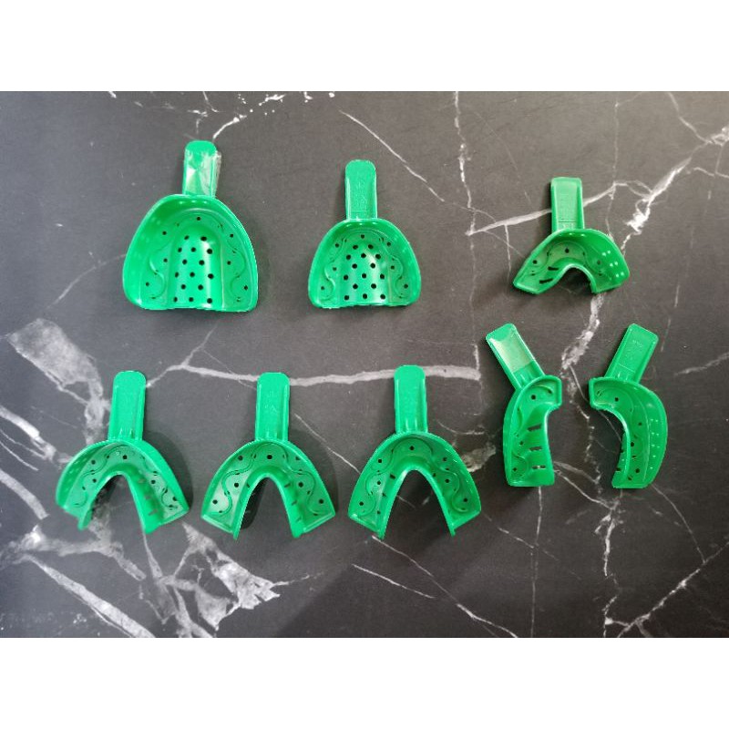 Jual Sendok Cetak Gigi Plastik GC / dental tray impression plastik ...