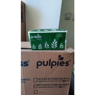 Jual Tissue Tisu Pulpies Hand Towel 150 Sheet 1ply Maxi Save | Shopee ...