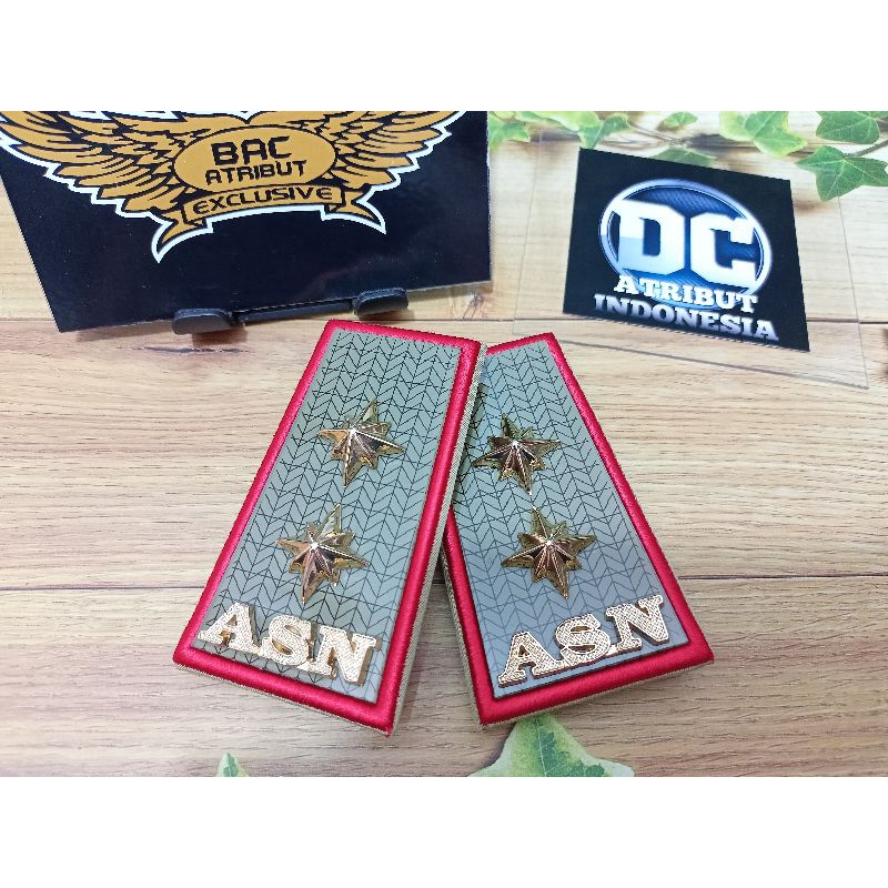 Jual PANGKAT PDH ASN SUMSEL 4D LIS MERAH | Shopee Indonesia