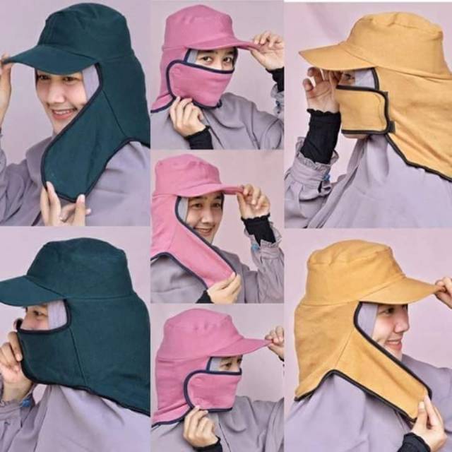 Jual Topi Jepang Masker Kebun Proyek Petani mancing gunung camping ...