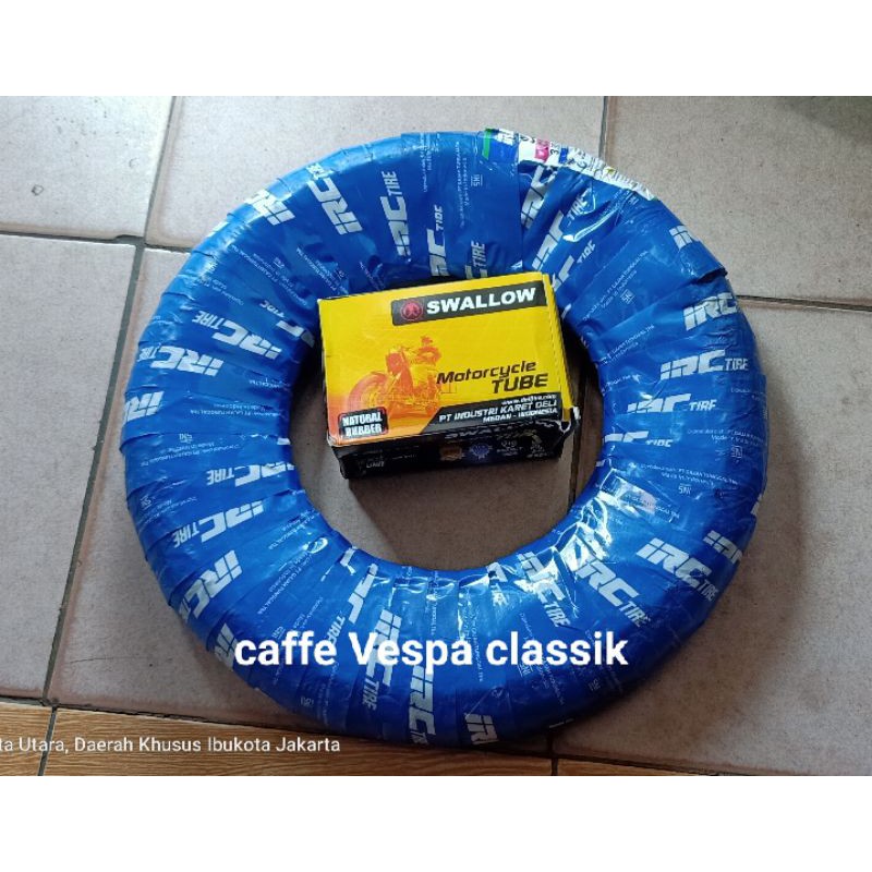 Jual BAN LUAR DALAM SET VESPA RING 8 IRC 3,5-8 4PR | Shopee Indonesia