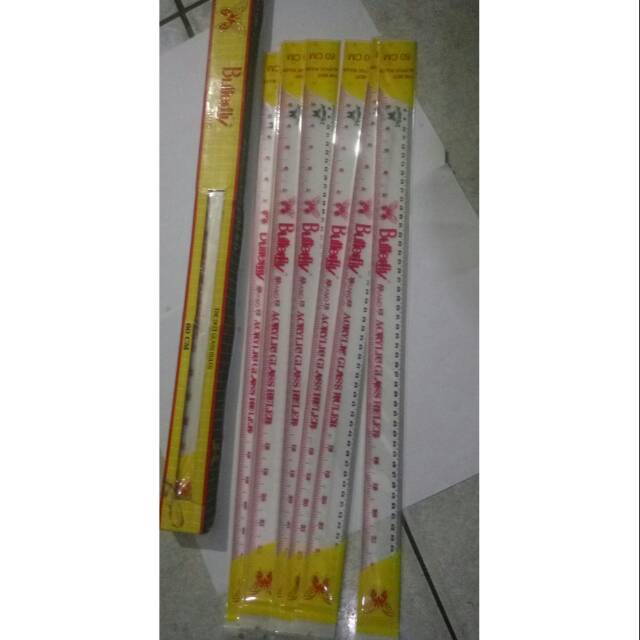 Jual Penggaris 60 cm butterfly | Shopee Indonesia