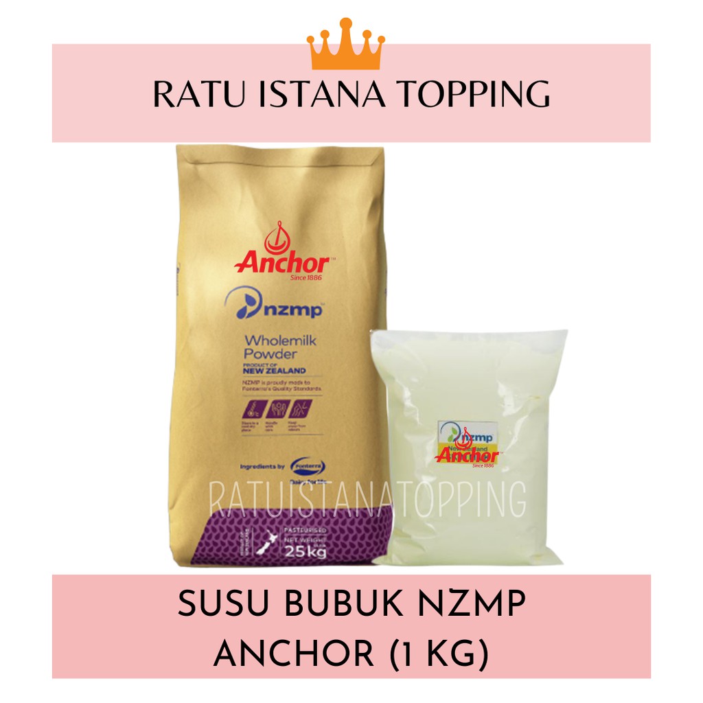 Jual NZMP SUSU BUBUK FULL CREAM IMPORT-WHOLE MILK POWDER-SUSU BUBUK ...
