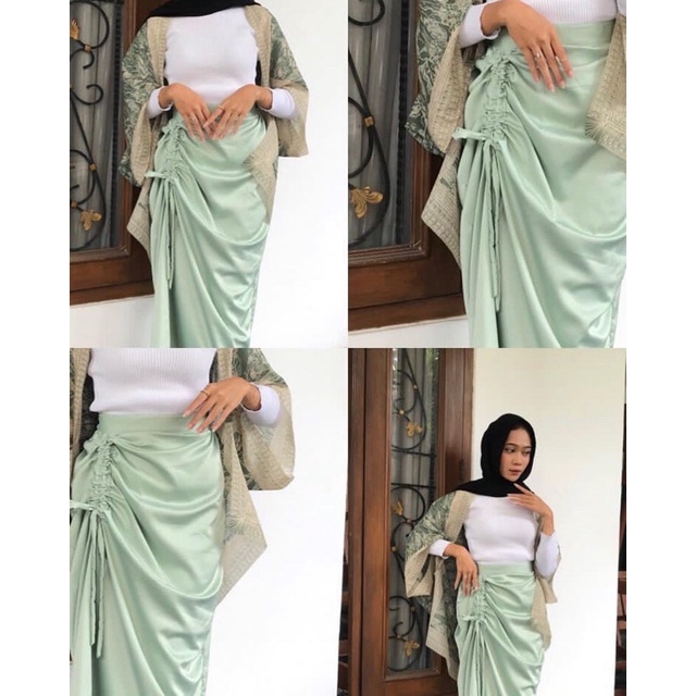Jual READY COD ROK SPAN SERUT || NO PO|| ROK SATIN SERUT || ROK SPAN ...
