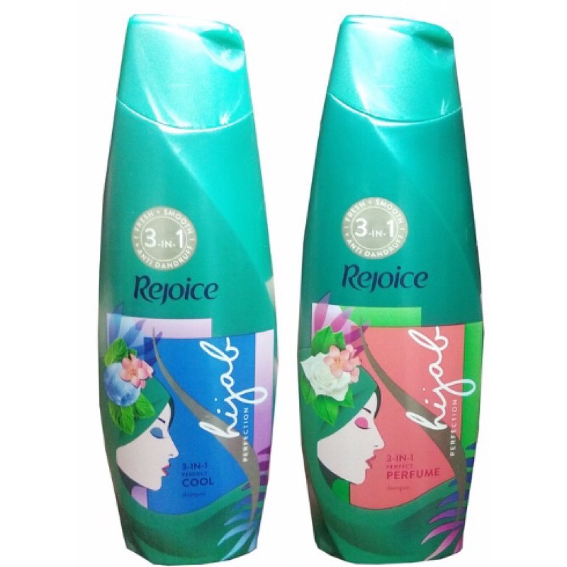 Jual REJOICE SHAMPOO HIJAB 3 IN 1 PERFECT PERFUME & COOL 170ML | Shopee Indonesia