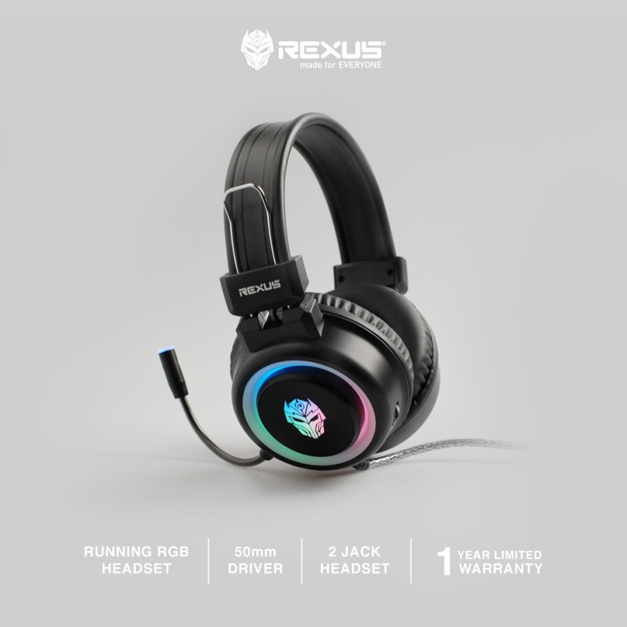 Jual REXUS F30 GAMING HEADSET VONIX RGB | Shopee Indonesia