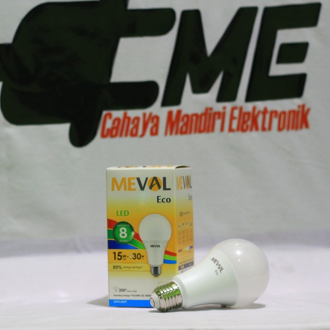 Jual LAMPU LED 15W MEVAL ECO | Shopee Indonesia