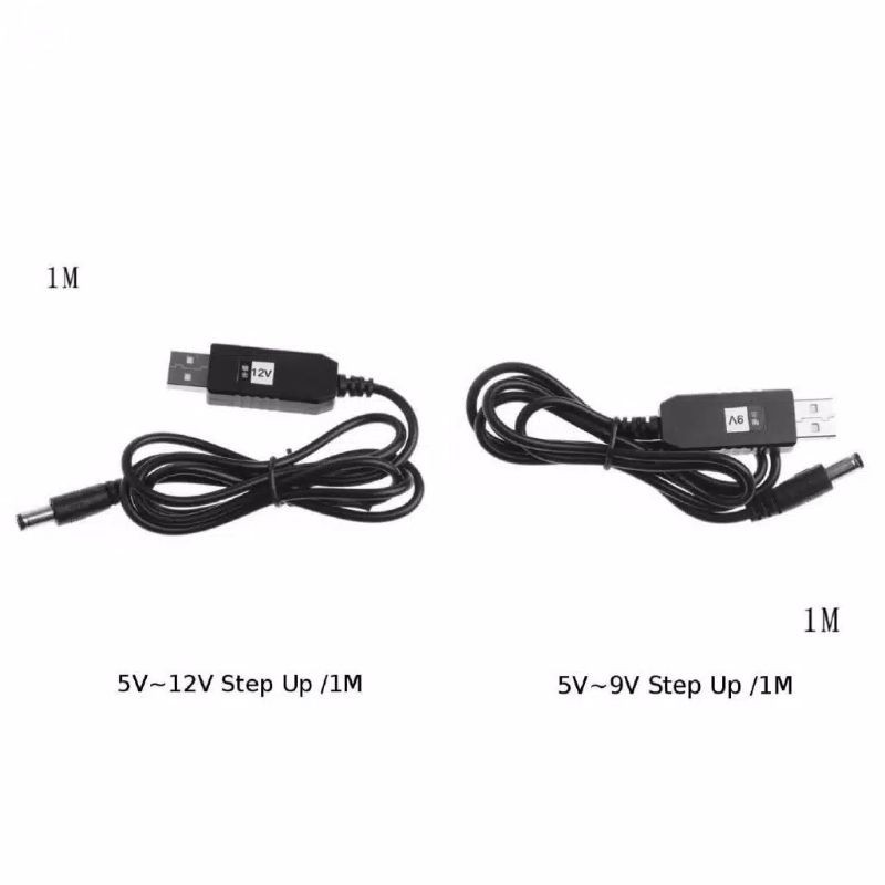 Jual Kabel Step Up USB DC 5v to 9v/12v Power Supply 5.5mm | Shopee ...