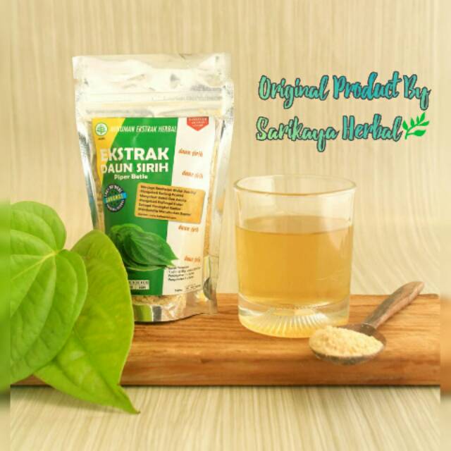 Jual MINUMAN HERBAL EKSTRAK DAUN SIRIH MENGOBATI KESEHATAN MULUT&GIGI ...