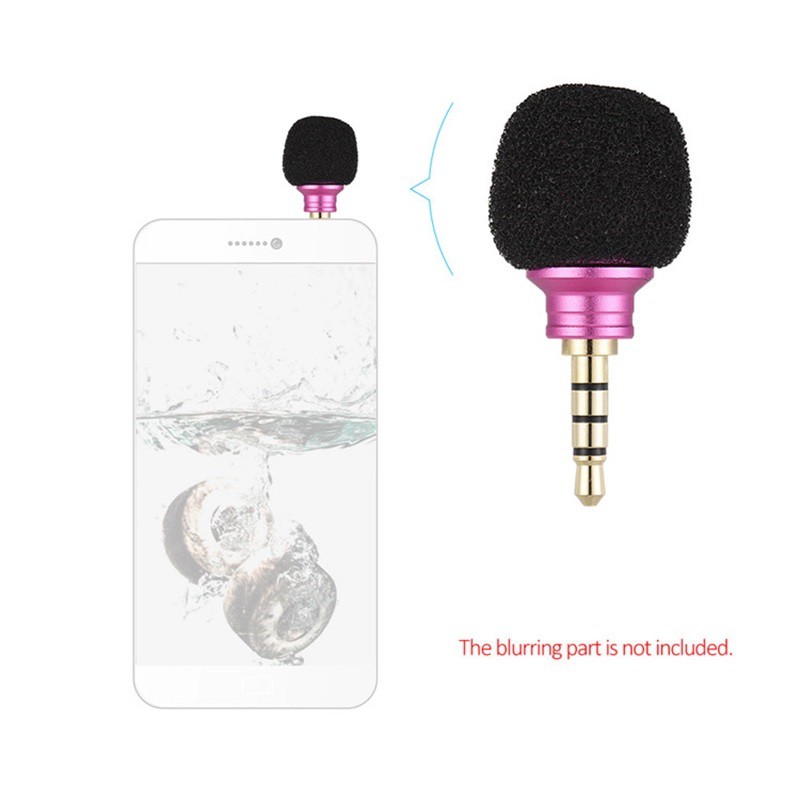 Jual Handphone Mini Microphone External Omni Direction Recorder Mic ...