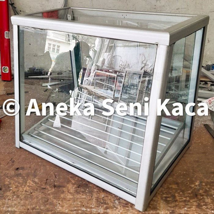 Jual Etalase KFC fried chicken ayam goreng kaca alumunium | Shopee ...