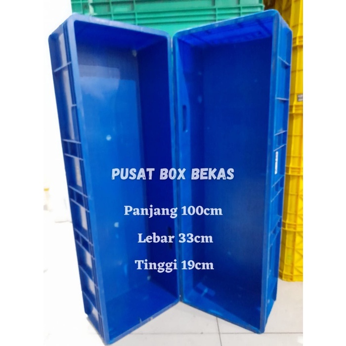 Jual Box biru 1meter Box plastik 1meter Box container 1 meter Box ...