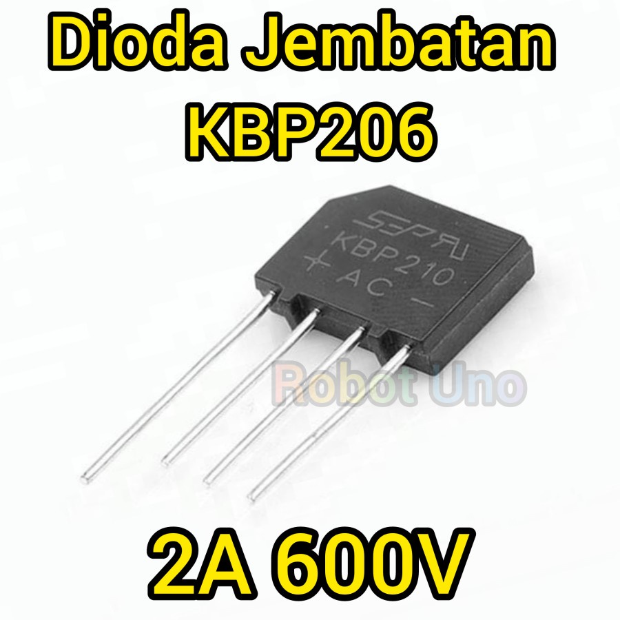 Jual Dioda Jembatan KBP206 2A 600V Silicon Bridge Rectifier BO75 ...