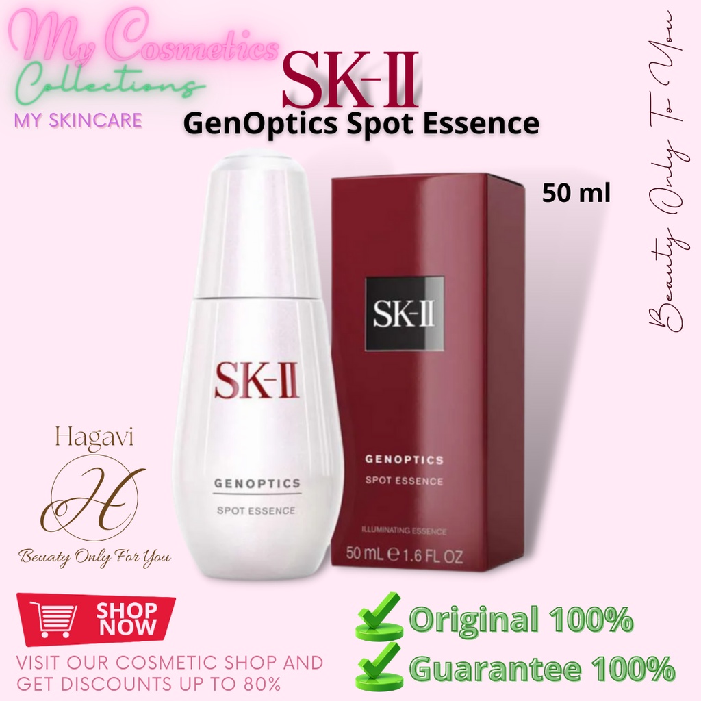 Jual SKII SK-II SK2 SK II GenOptics Spot Essence 50ml (100% ORI) | Shopee Indonesia