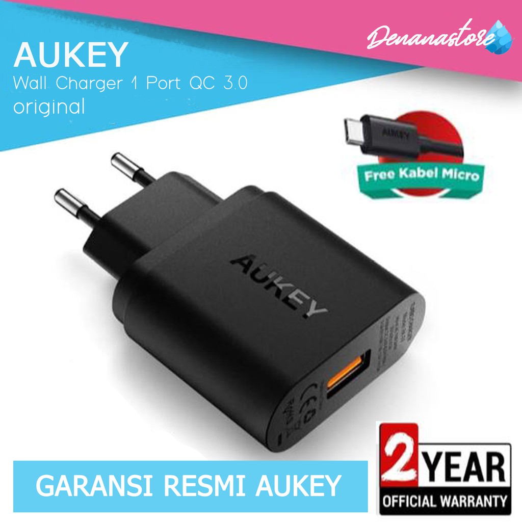 Jual Kepala Charger Handphone HP Single Port QC 3.0 Fast Charger Wall ...