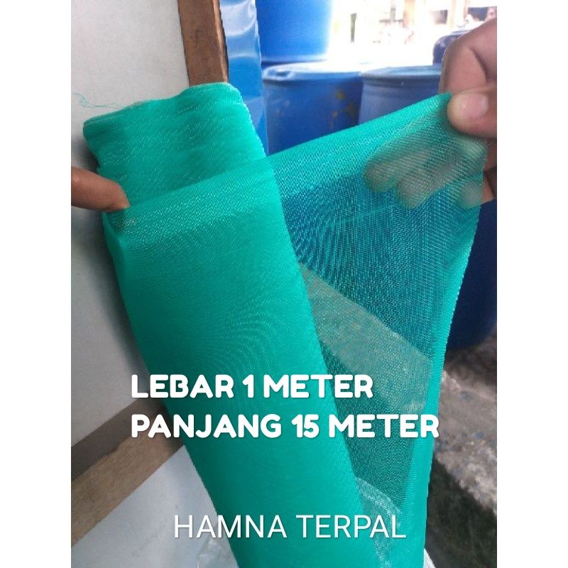 Jual KASA HIJAU LEBAR 1 METER X 15 METER / JARING KANDANG BSF / JARING KERAMBA | Shopee Indonesia