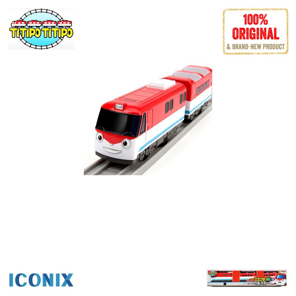 Jual Iconix Titipo The Little Train TITIPO Train Set Electric Powered ...