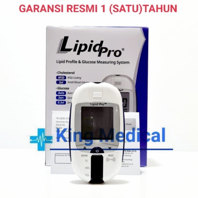 Jual Lipid Pro Meter + Strip Lipid Pro isi 10 Test Strip | Shopee Indonesia