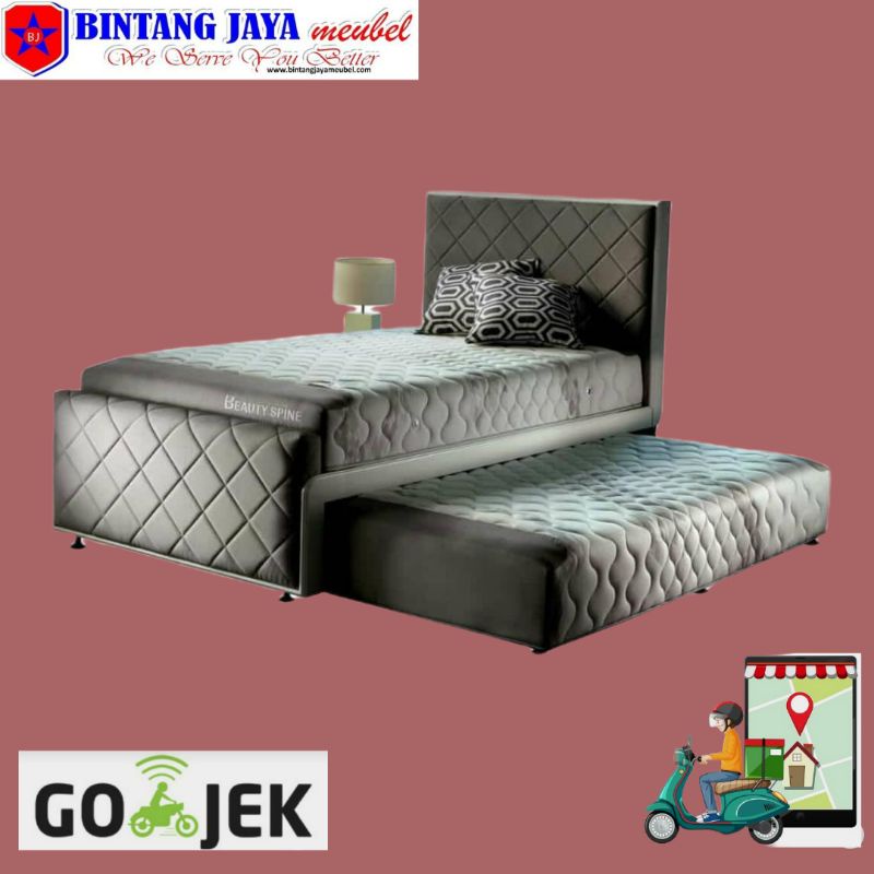 Jual KASUR SPRING BED 1set springbad 3in1 elite | Shopee Indonesia