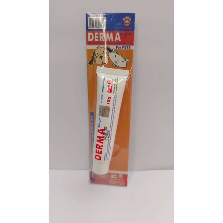 Jual Salep Derma Cream isi 15gr / Salep Jamur Anjing dan Kucing ...